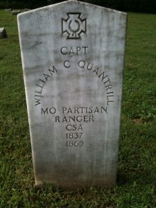 William Quantrill's Three Graves - CIVIL WAR SAGA